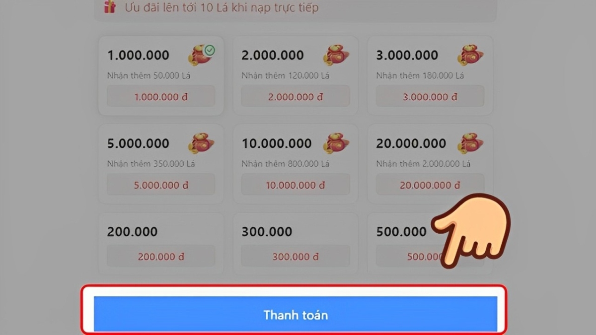 Chi tiết 5 cách nạp Gamota nhanh chóng, uy tín nhất